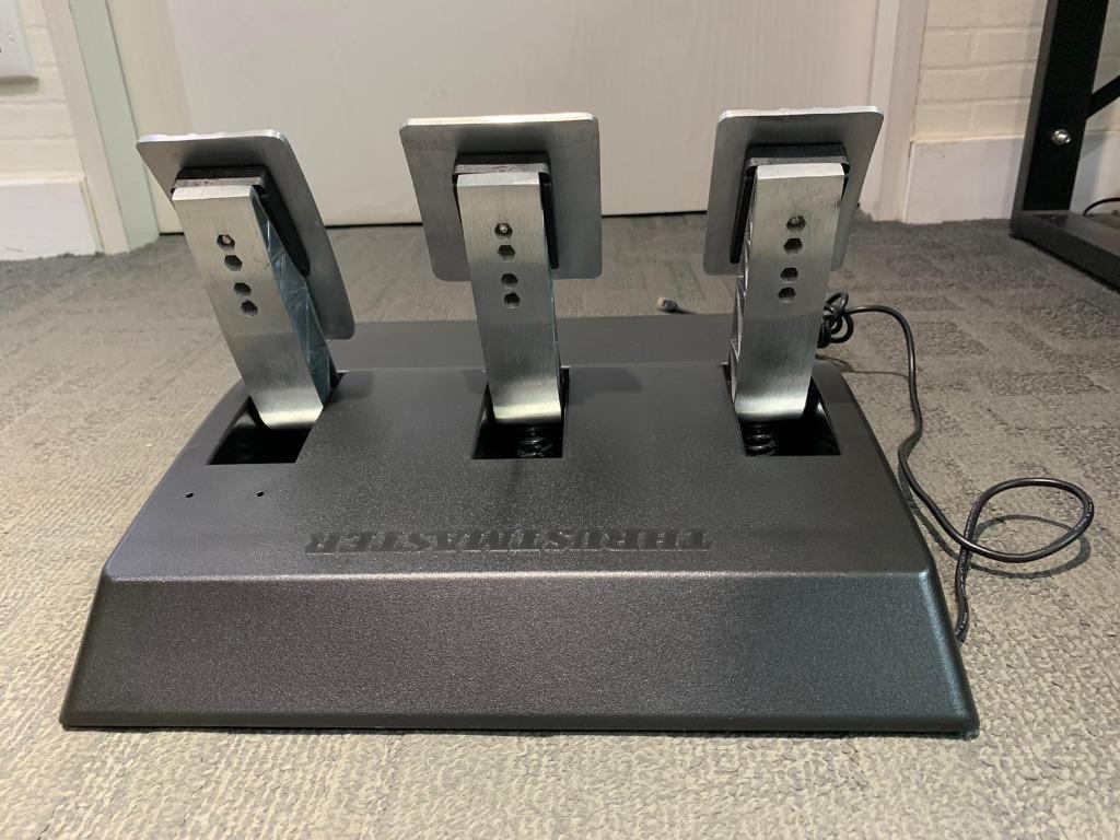 THRUSTMASTER TGT Pedals 遊戲軚盤3腳踏, 電子遊戲, 遊戲機配件, 手掣 - Carousell