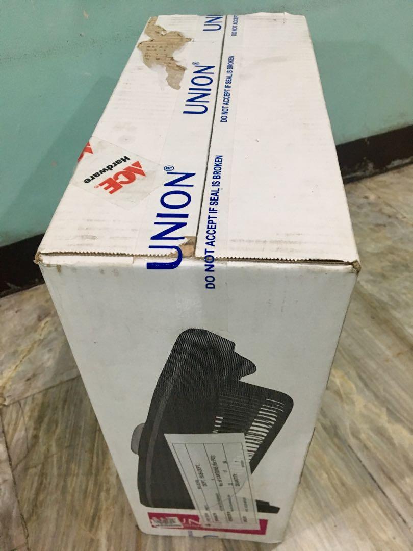 NEW Union Electric Fan, Furniture & Home Living, Lighting & Fans, Fans ...