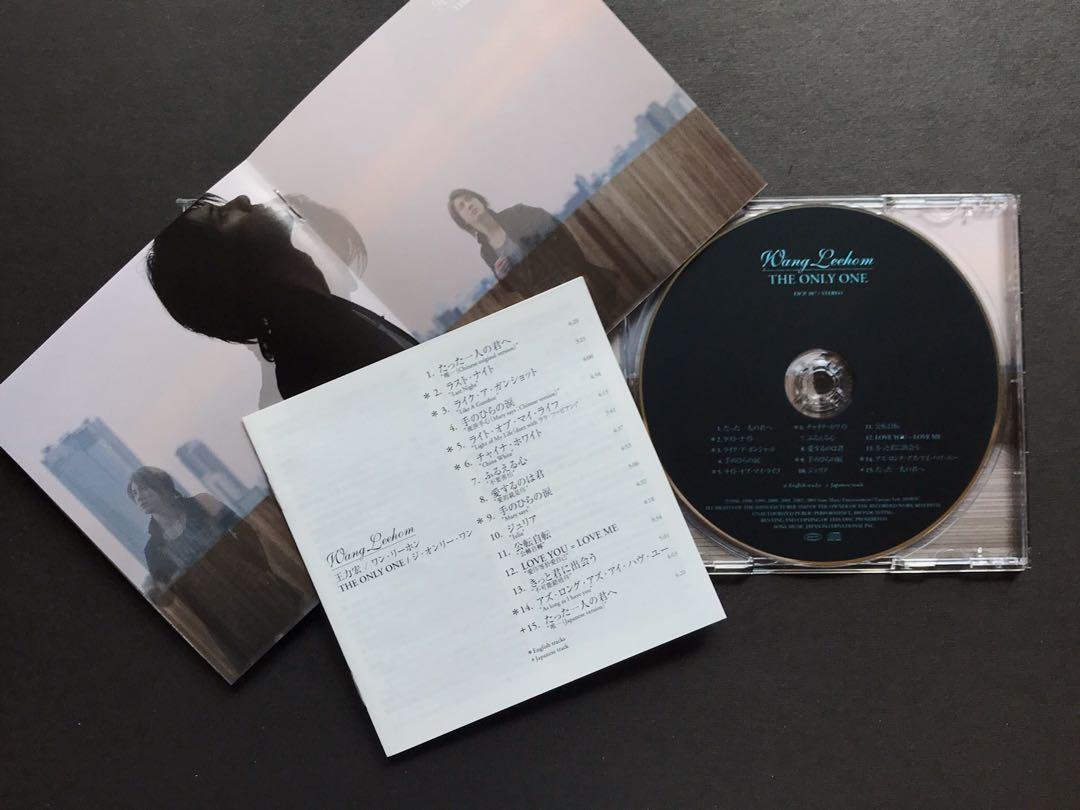 王力宏 THE ONLY ONE 日版 CD 日本製 唯一 流淚手心 JULIA 不可能錯過你, 興趣及遊戲, 收藏品及紀念品, 明星周邊 ...