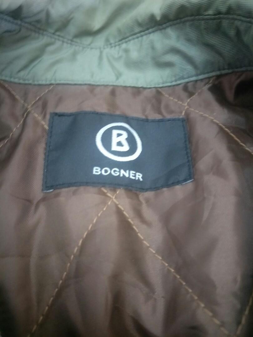 ARMY GREEN BOGNER JACKET, Men's Fashion, Coats, Jackets and Outerwear ...