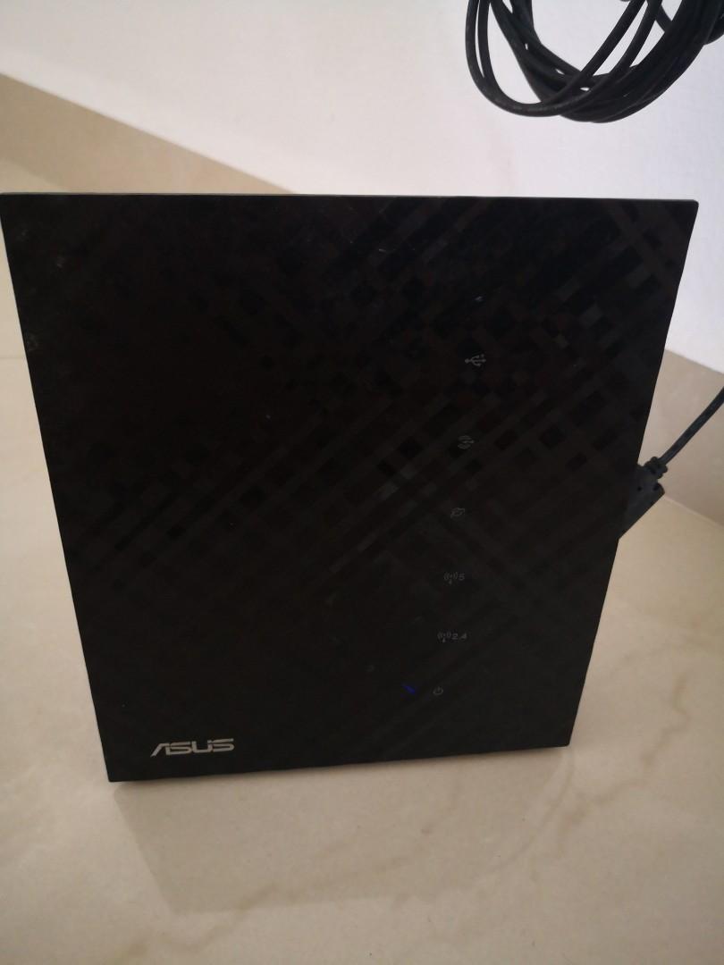 Asus RT-AC68U Dual-band Gigabit Router 802.11ac + Huawei Modem Echo ...