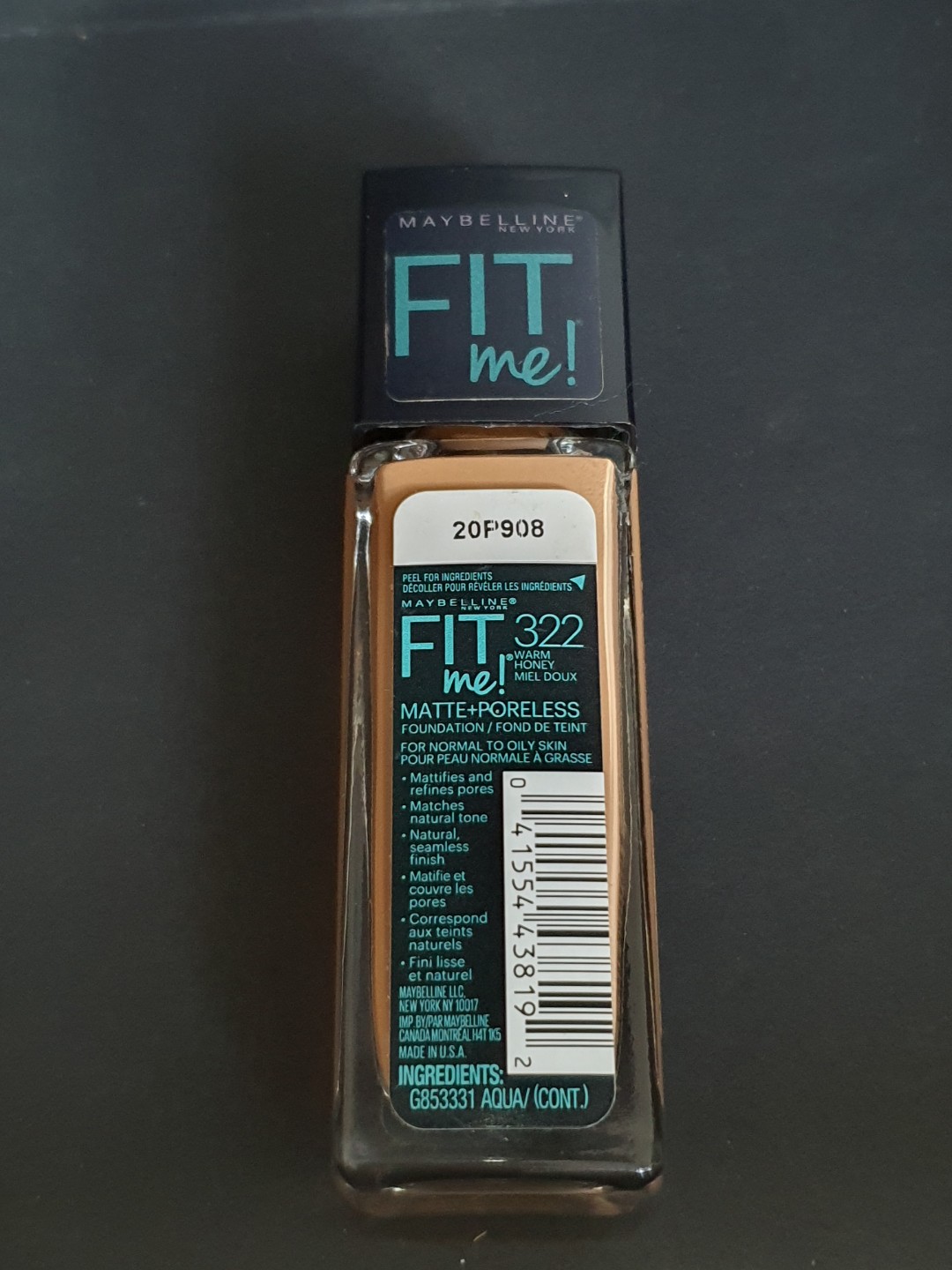 Authentic maybelline Fit Me Matte Poreless Foundation, Beauty ...