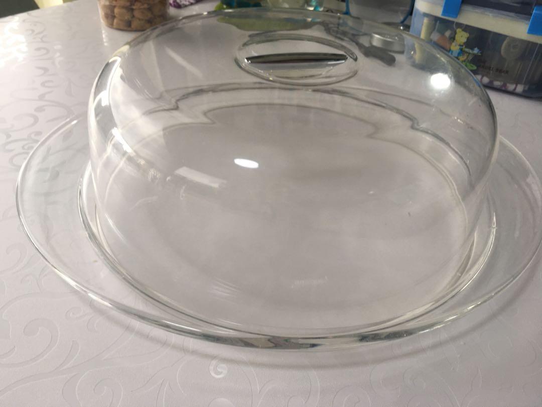 Crystal clear bread container, Furniture & Home Living, Kitchenware ...