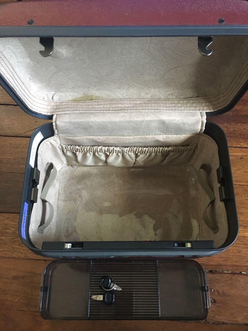 Echolac Vintage Hard Cosmetic Case, Women's Fashion, Bags & Wallets ...