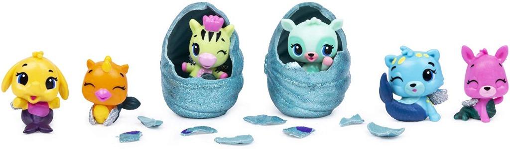 (HOT) Hatchimals CollEGGtibles, Mermal Magic Underwater Aquarium with 8 ...