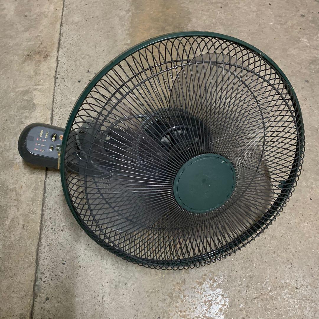 KDK/National Wall Fan, Furniture & Home Living, Lighting & Fans, Fans ...