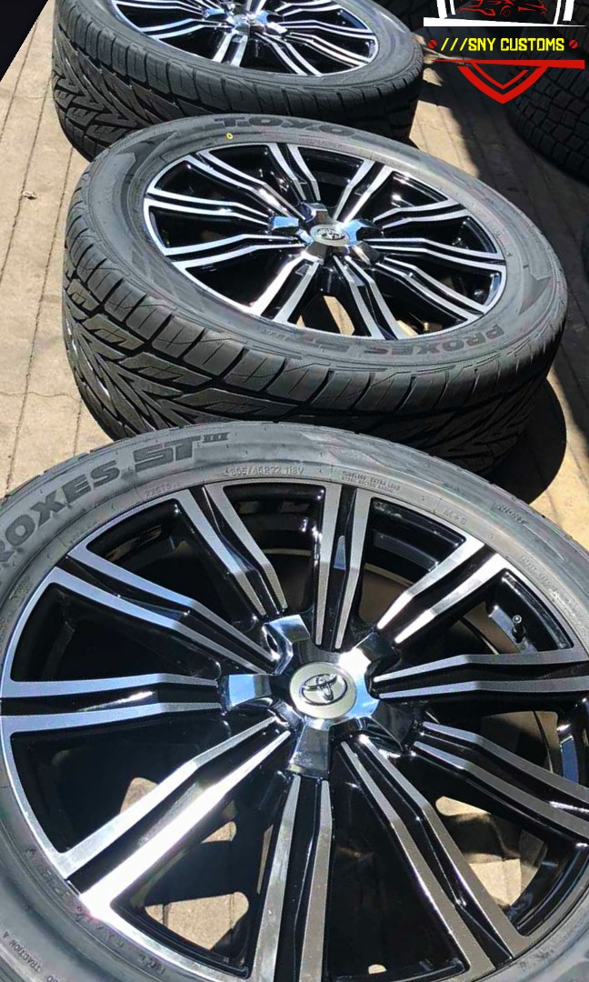 Land Cruiser Lexus Dubai 22 Mags rims TOYO Japan 305 45Series proxes ...