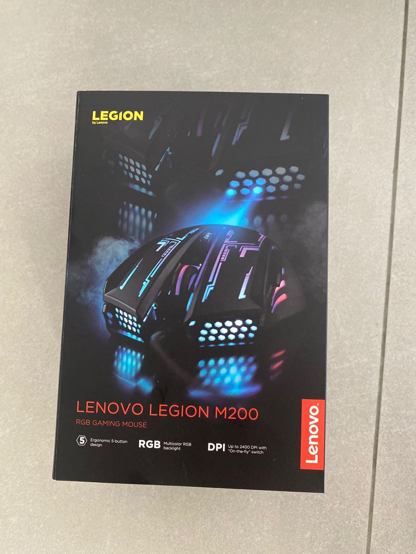 Lenovo Legion M200 RGB Gaming Mouse, Computers & Tech, Parts ...