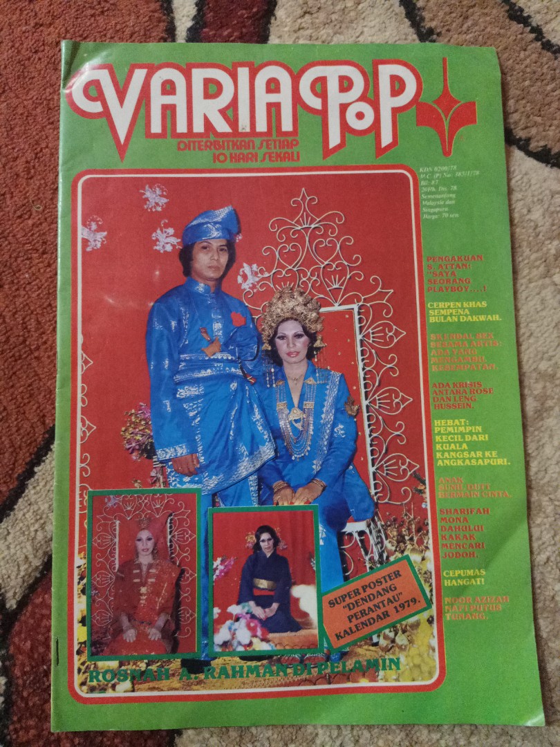 Majalah lama varia pop bil 87 1978, Hobbies & Toys, Collectibles ...
