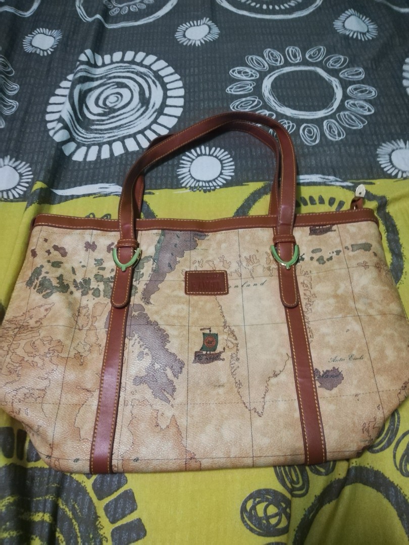 MAP BAG - Original Tote Bag - Large, Women's Fashion, Bags & Wallets ...