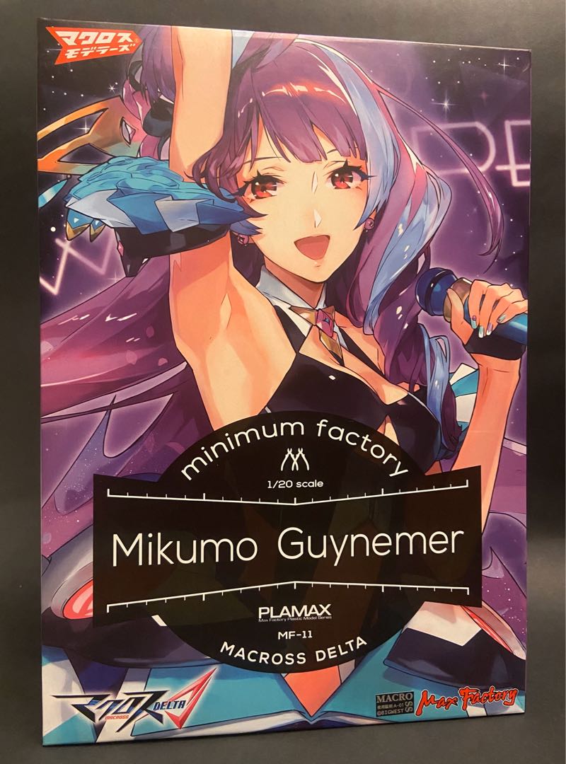Max Factory MACROSS DELTA Mikumo Guynemer 美雲 1/20 scale, 興趣及遊戲, 玩具 & 遊戲 ...
