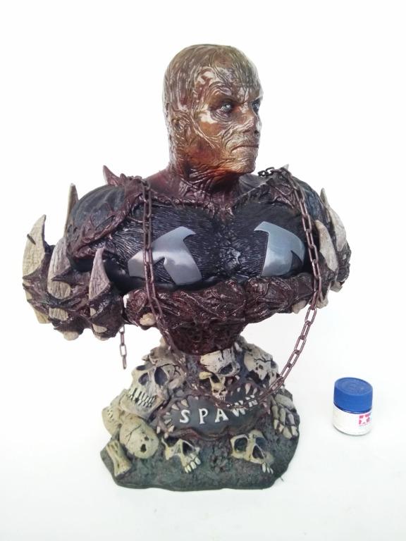 MCFARLANE TOYS SPAWN THE POLYSTONE CAST BUST A PREMIUM COLLECTIBLE ...