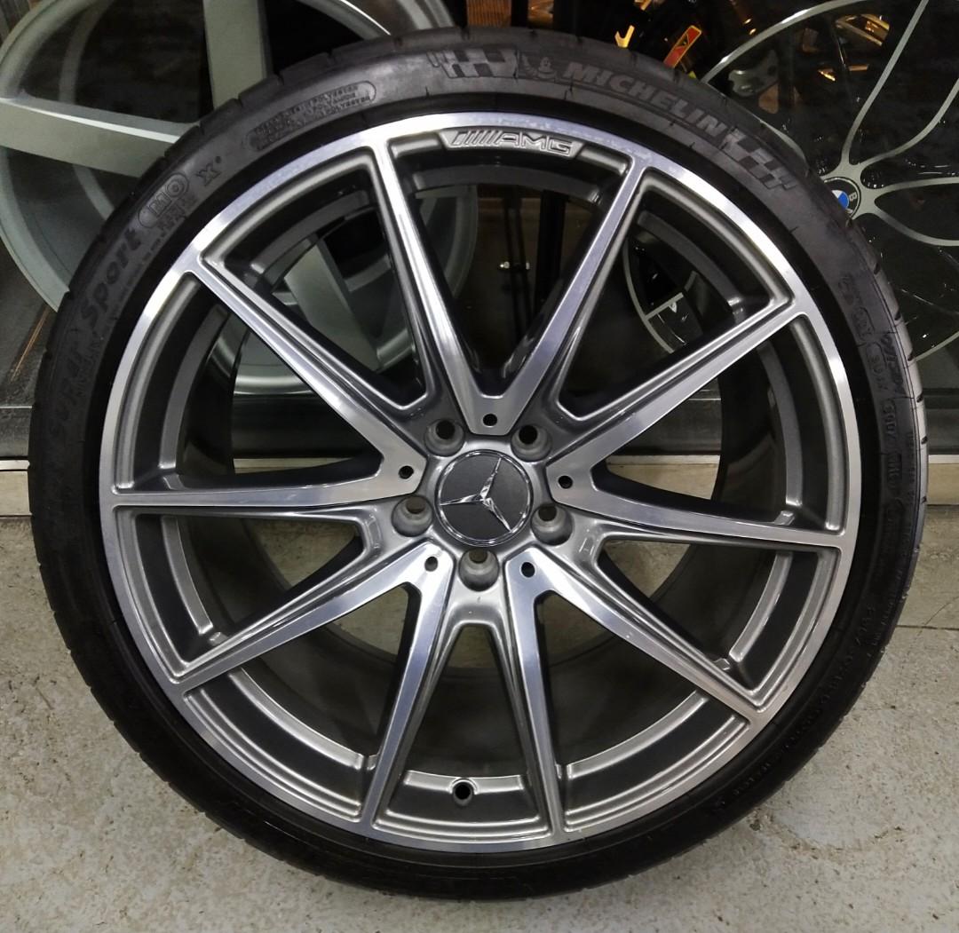 Mercedes GTS AMG original rim and tyre, Car Accessories, Tyres & Rims ...