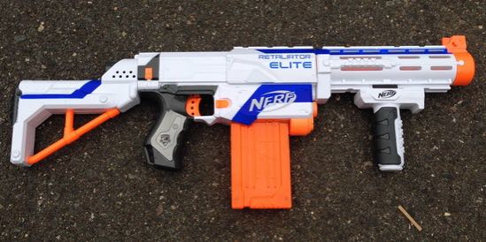 Nerf modded retaliator new, Hobbies & Toys, Toys & Games on Carousell