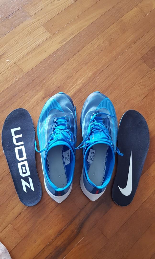 Nike zoom Fly 3 blue, Men's Fashion, Activewear on Carousell