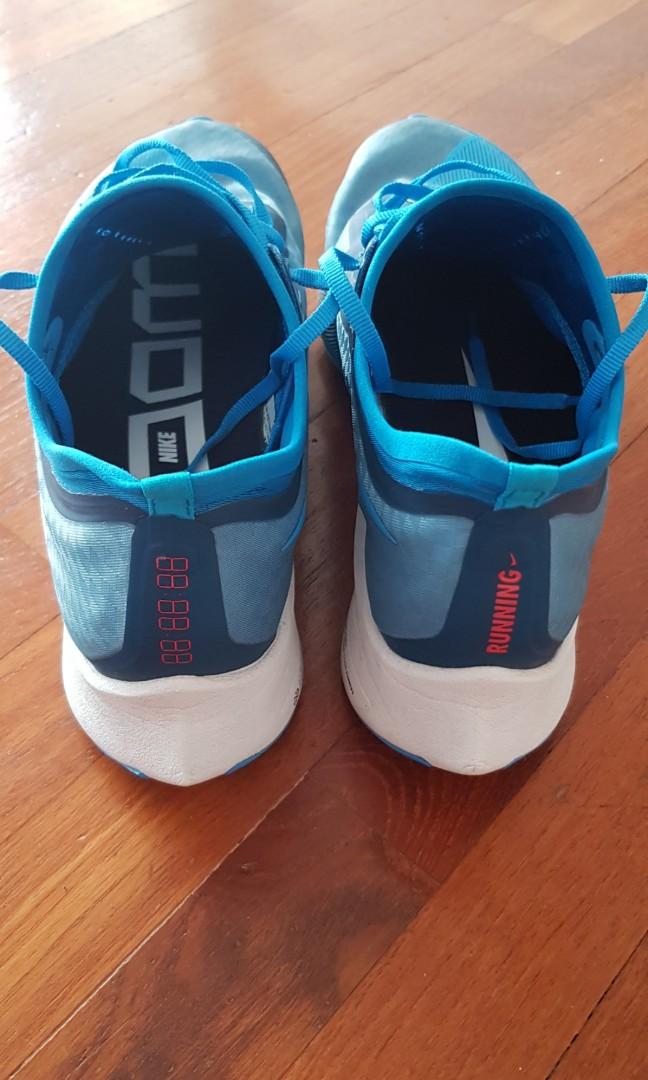 Nike zoom Fly 3 blue, Men's Fashion, Activewear on Carousell