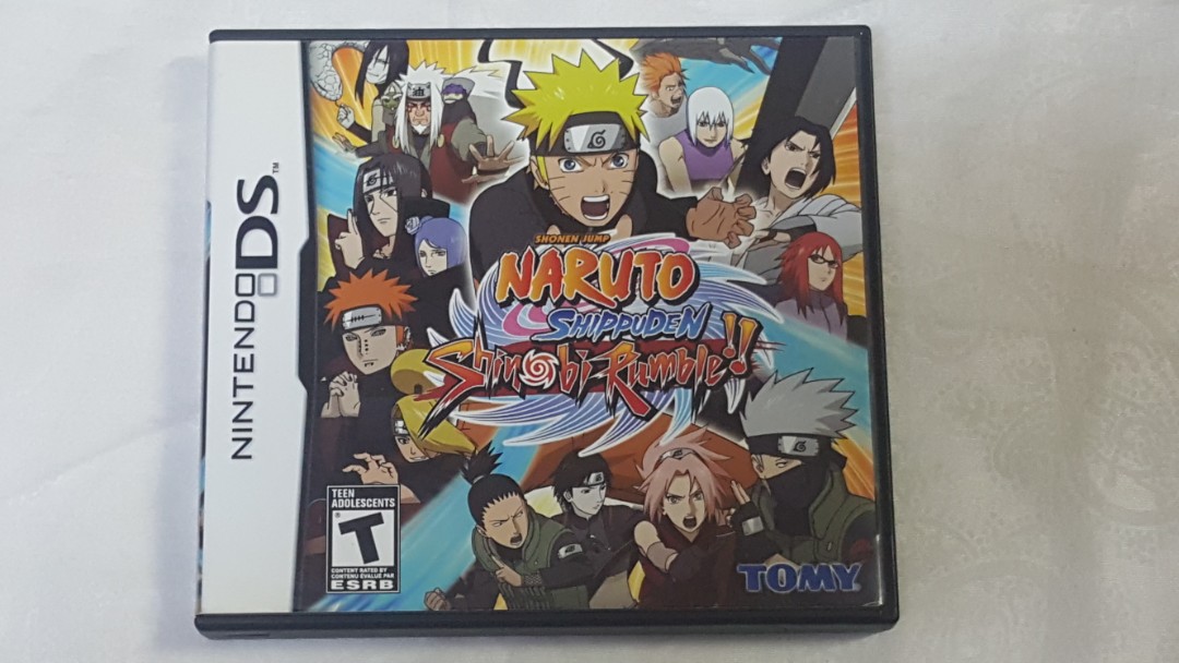 Nintendo DS Naruto Shippuden Shinobi Rumble, Video Gaming, Video Games ...