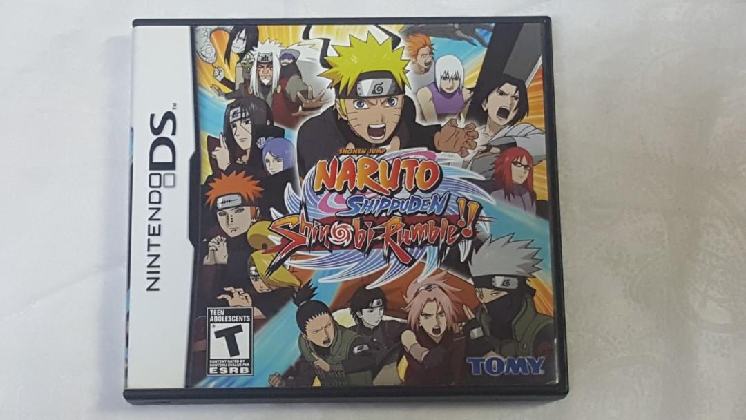 Nintendo DS Naruto Shippuden Shinobi Rumble, Video Gaming, Video Games ...