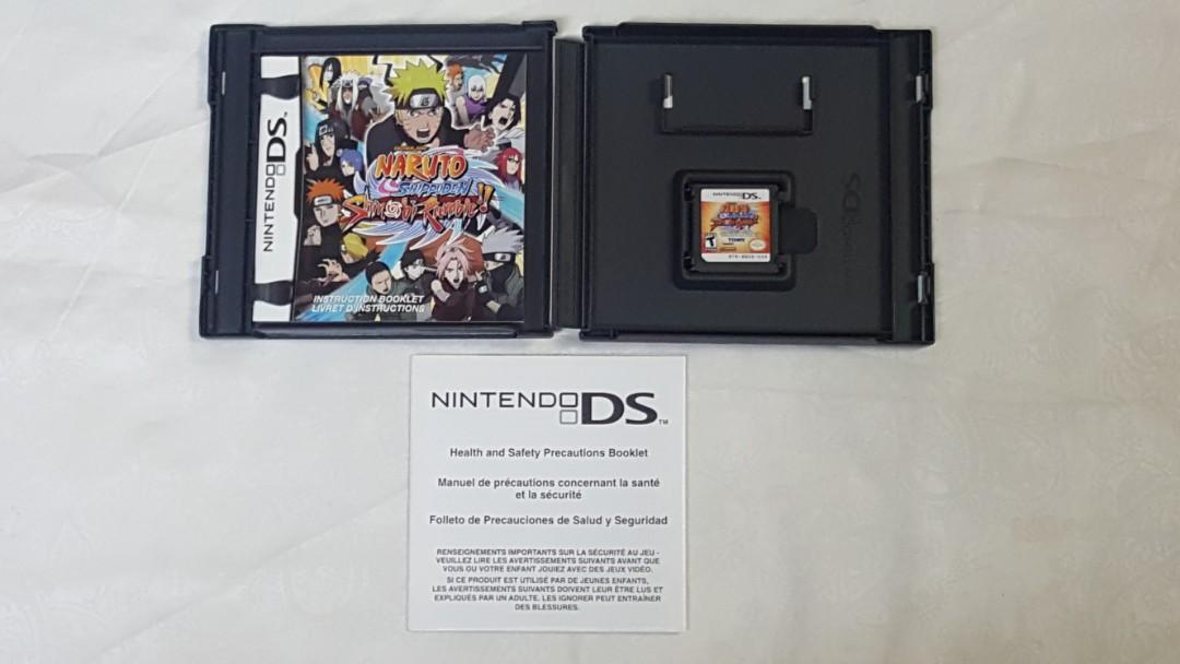 Nintendo DS Naruto Shippuden Shinobi Rumble, Video Gaming, Video Games ...