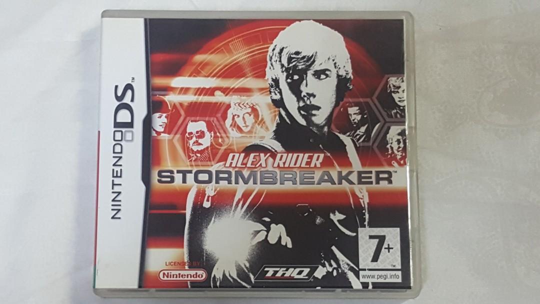 Nintendo DS Alex Rider Stormbreaker, Video Gaming, Video Games ...