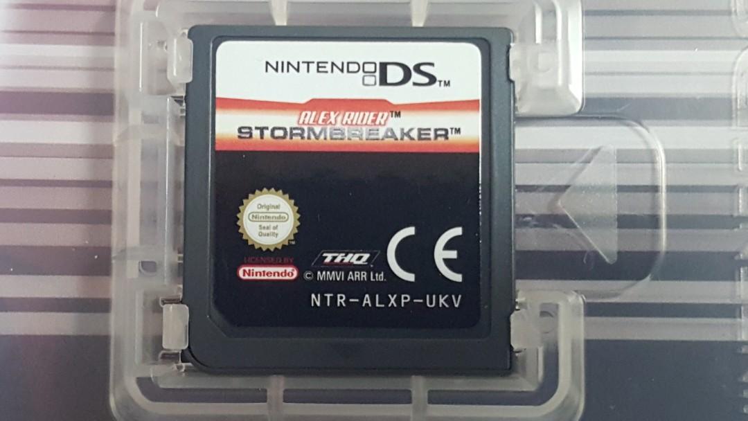 Nintendo DS Alex Rider Stormbreaker, Video Gaming, Video Games ...