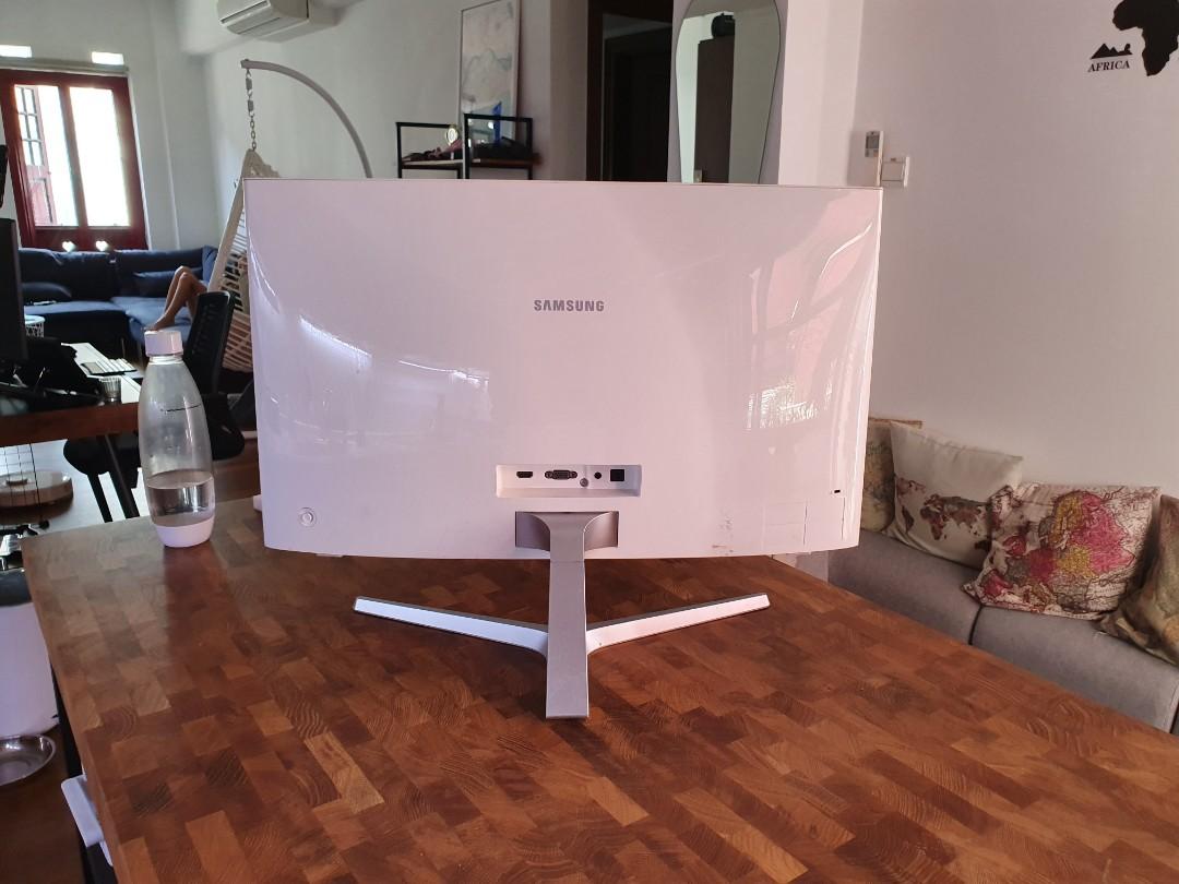 Samsung LC27F398FWNXZA Samsung C27F398 27 Inch Curved LED Monitor ...