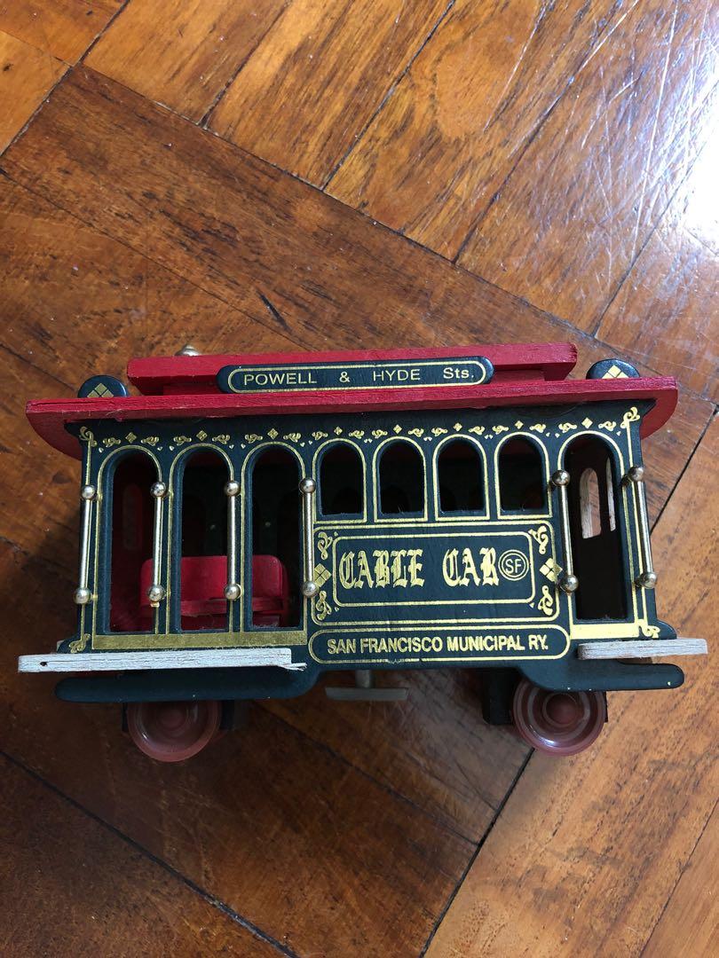 san francisco cable car music box, Hobbies & Toys, Memorabilia ...