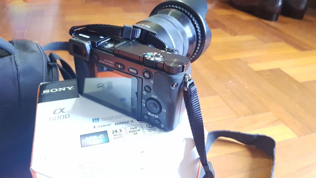 Sony A6000 Mirrorless Camera( Alpha 6000), Photography, Cameras ...