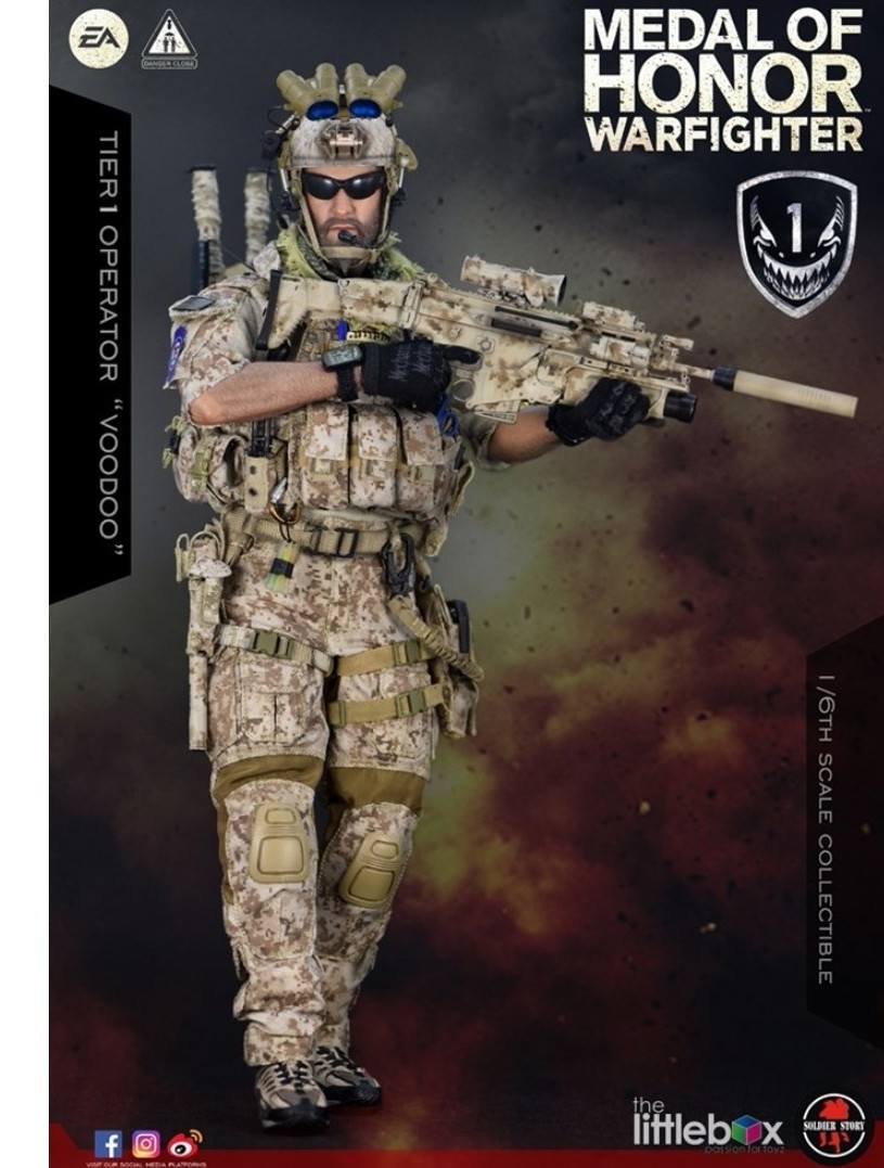 LAST BOX [STOCK] Soldier Story 1/6 scale Medal Of Honor Navy SEAL Tier ...