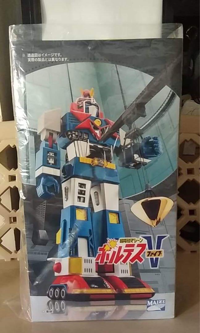 Super ElectroMagnetic Machine Voltes V 52cm Big Scale Alloy Soft Vinyl ...