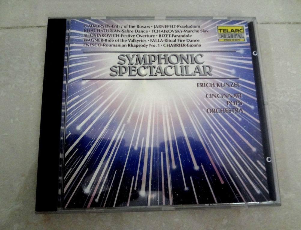 Symphonic Spectacular Telarc CD Erich Kunzel Cincinnati Pops Orchestra ...