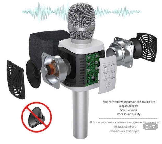 Tosing XR Original Bluetooth Wireless Karaoke Microphone, Audio ...