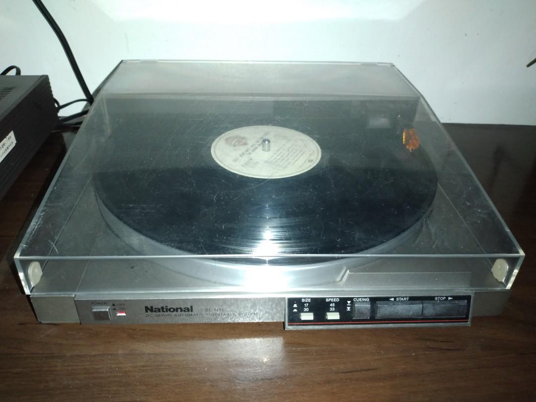 Vintage turntable National, Audio, Other Audio Equipment on Carousell
