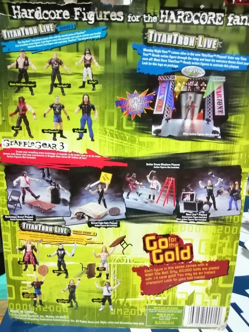 WWF WWE X-PAc 摔角手, 書籍、休閒與玩具, 收藏、紀念品, 明星週邊在旋轉拍賣