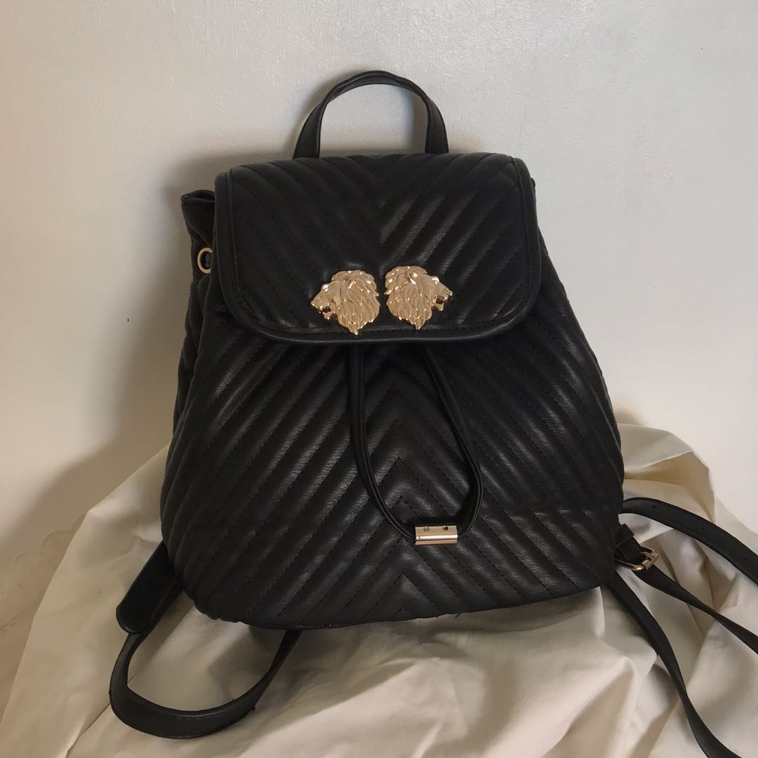 Zara Factory Mini Backpack, Women's Fashion, Bags & Wallets, Backpacks ...