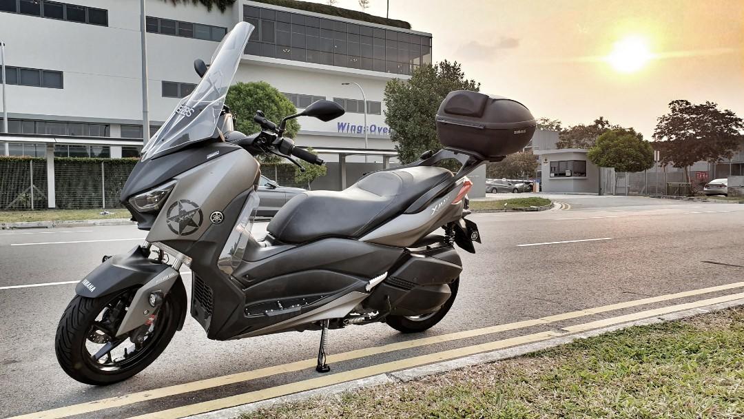 2018 Yamaha XMAX 300 (Matte Grey), Motorcycles, Motorcycles for Sale ...