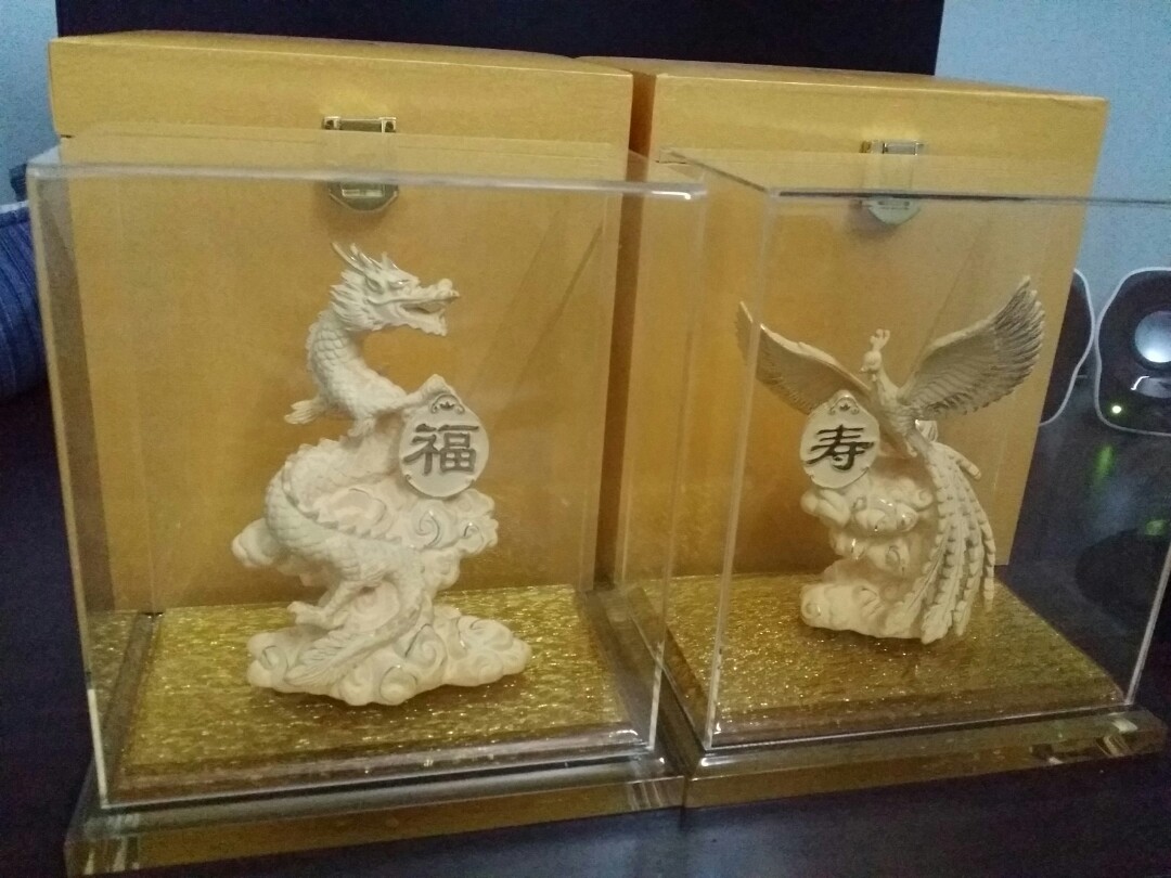 24k Public Bank Gold Art Dragon & Phoenix, Hobbies & Toys, Stationery ...