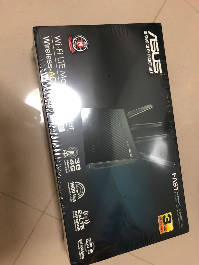 華碩 Asus 4G-AC68U 雙頻無線 AC1900 Gigabit 路由器 香港行貨, 電腦 ＆ 平板電腦, 電腦周邊產品, Wifi及 ...
