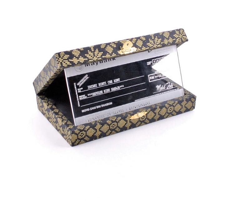 Acrylic Mock Up Cheque, Everything Else on Carousell