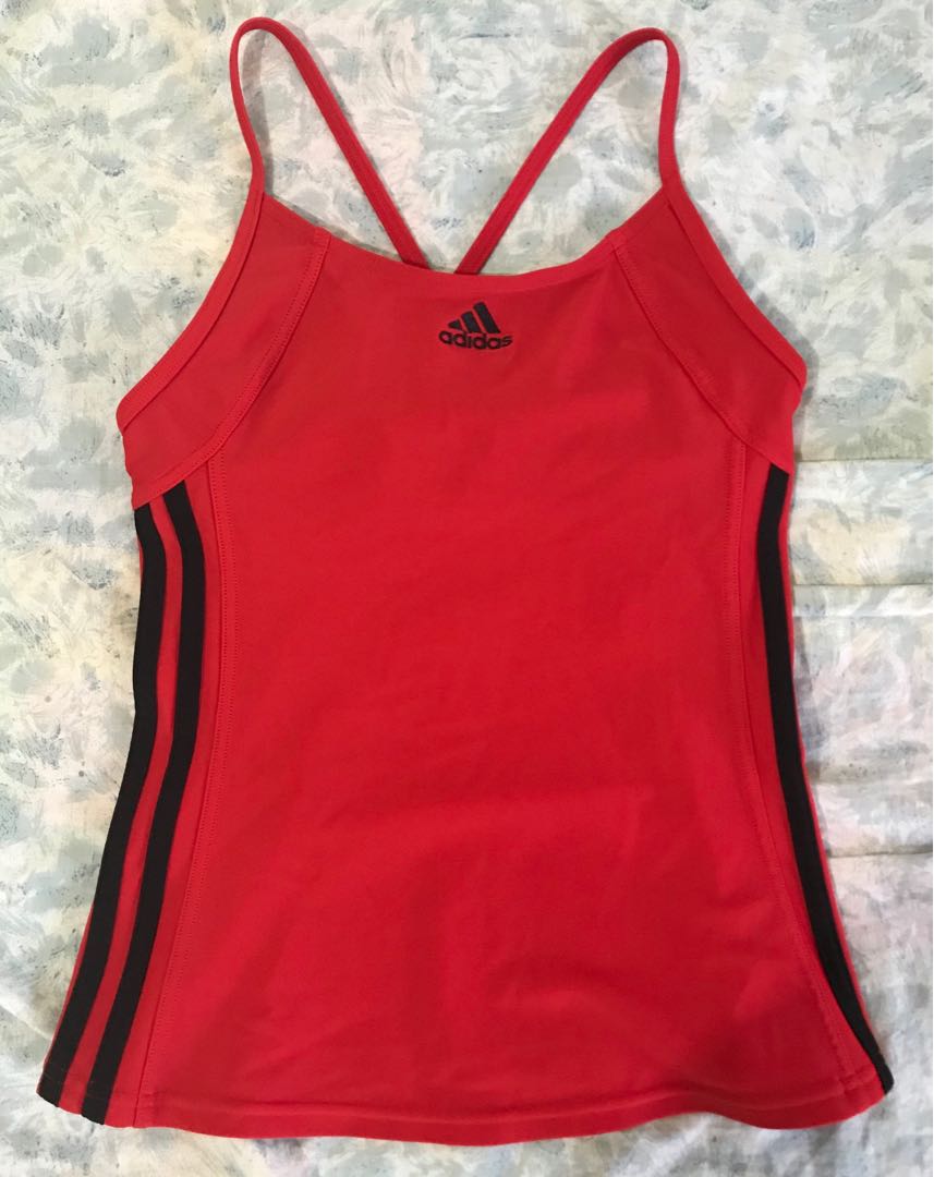 Adidas Sports Sando, Women's Fashion, Activewear on Carousell