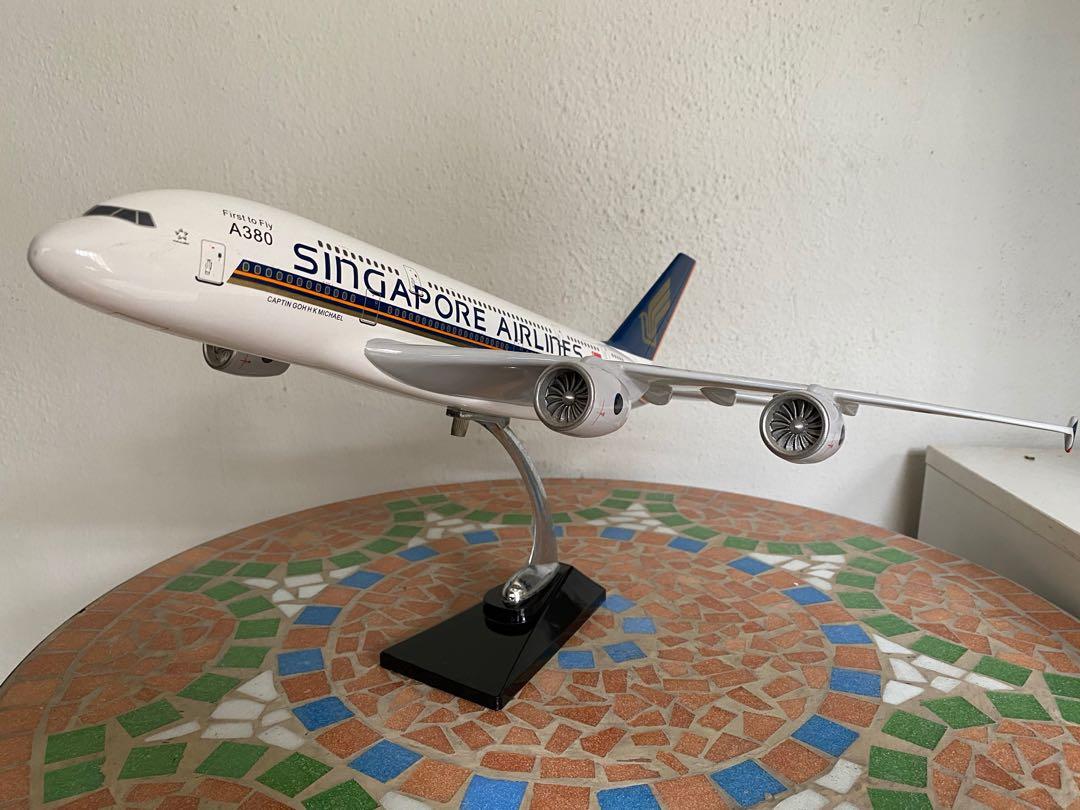 Airplane Model SIA A380-800 for Sale, Design & Craft, Others on Carousell