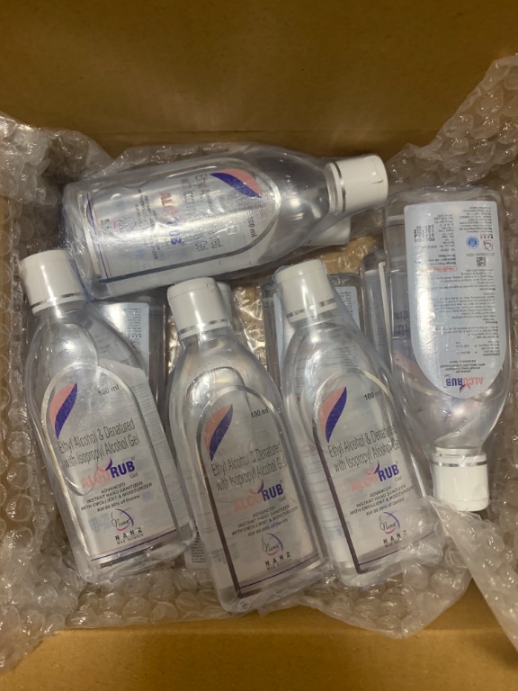 Alcorub Hand Sanitizer 100ml, Beauty & Personal Care, Sanitisers ...