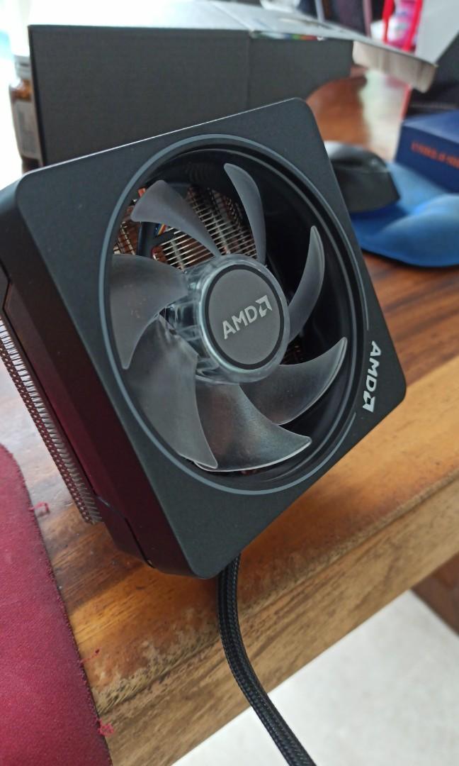 AMD Ryzen 7 LED RGB cooler fan, Computers & Tech, Parts & Accessories ...