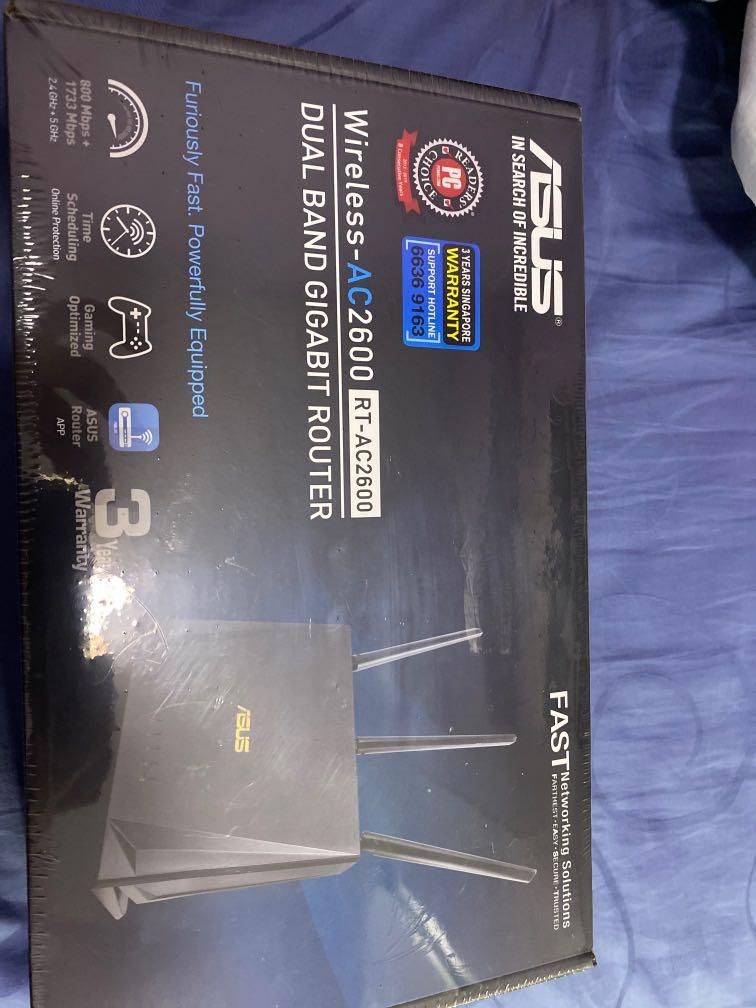 Asus router ac2600, Computers & Tech, Parts & Accessories, Networking ...