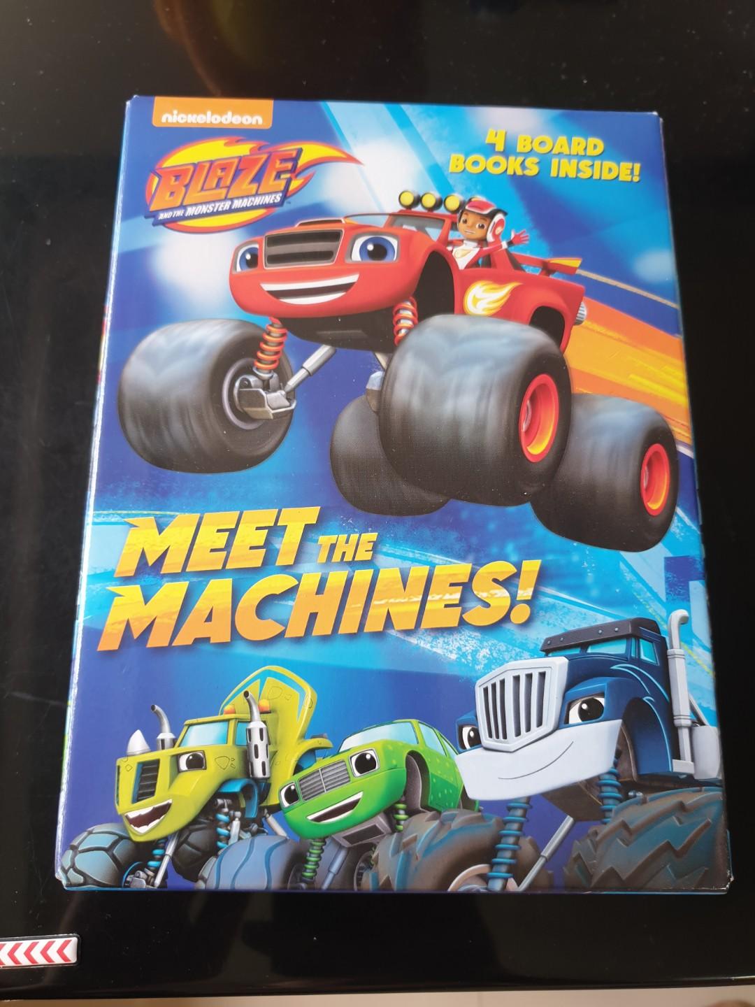 4 books! - Blaze and the Monster Machines Board Books Set, Books ...