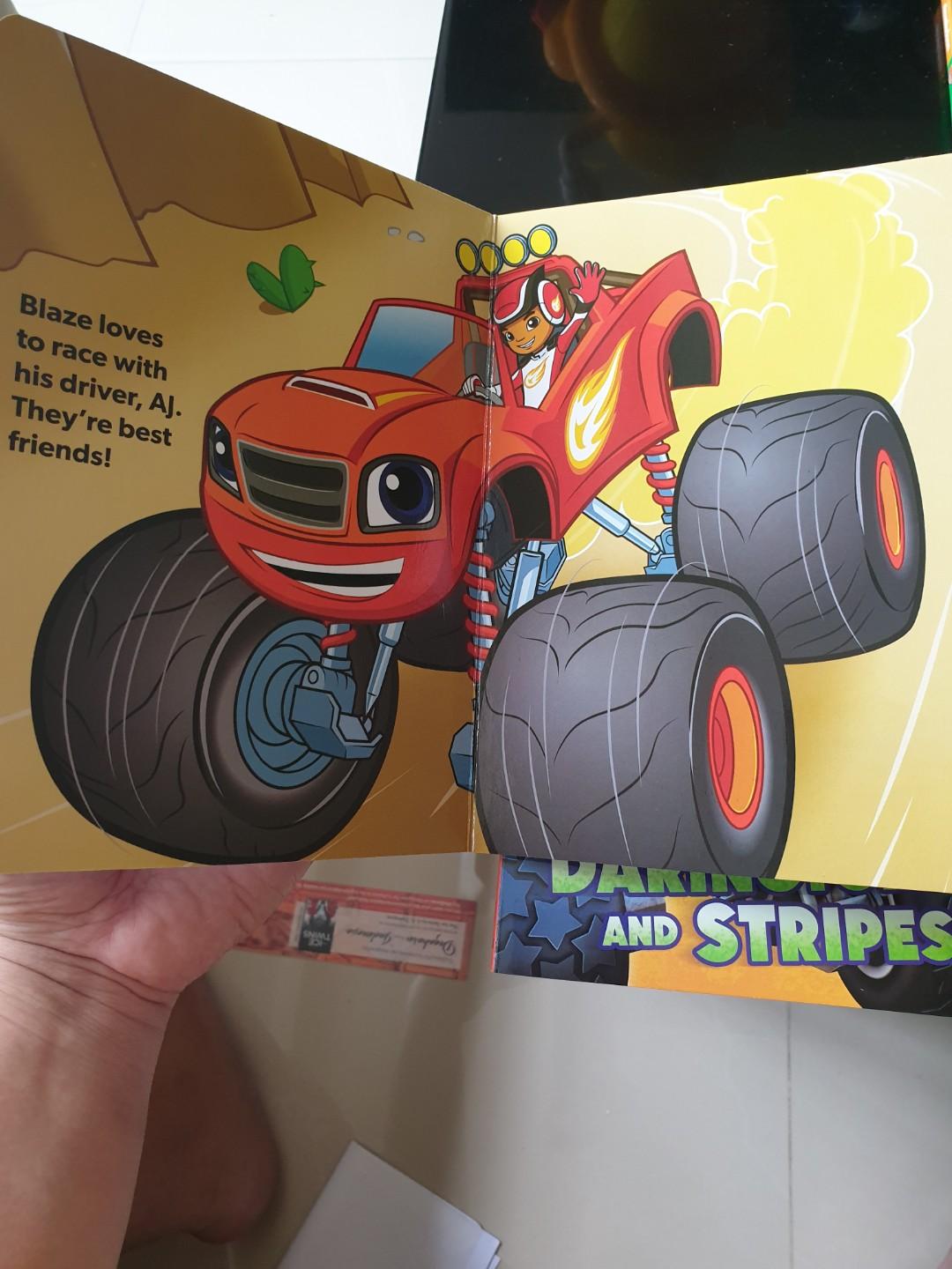 4 books! - Blaze and the Monster Machines Board Books Set, Books ...