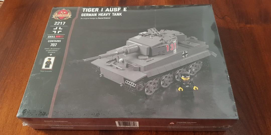 BRICKMANIA Tiger I Ausf E - German Heavy Tank, by Daniel Siskind (#292 ...