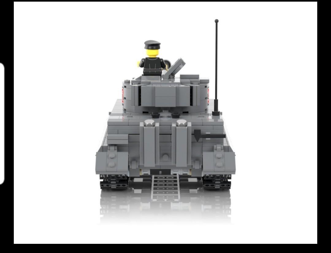 BRICKMANIA Tiger I Ausf E - German Heavy Tank, by Daniel Siskind (#292 ...