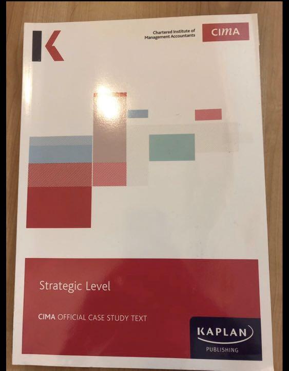 CIMA KAPLAN Official Case Study Textbook, Hobbies & Toys, Books ...
