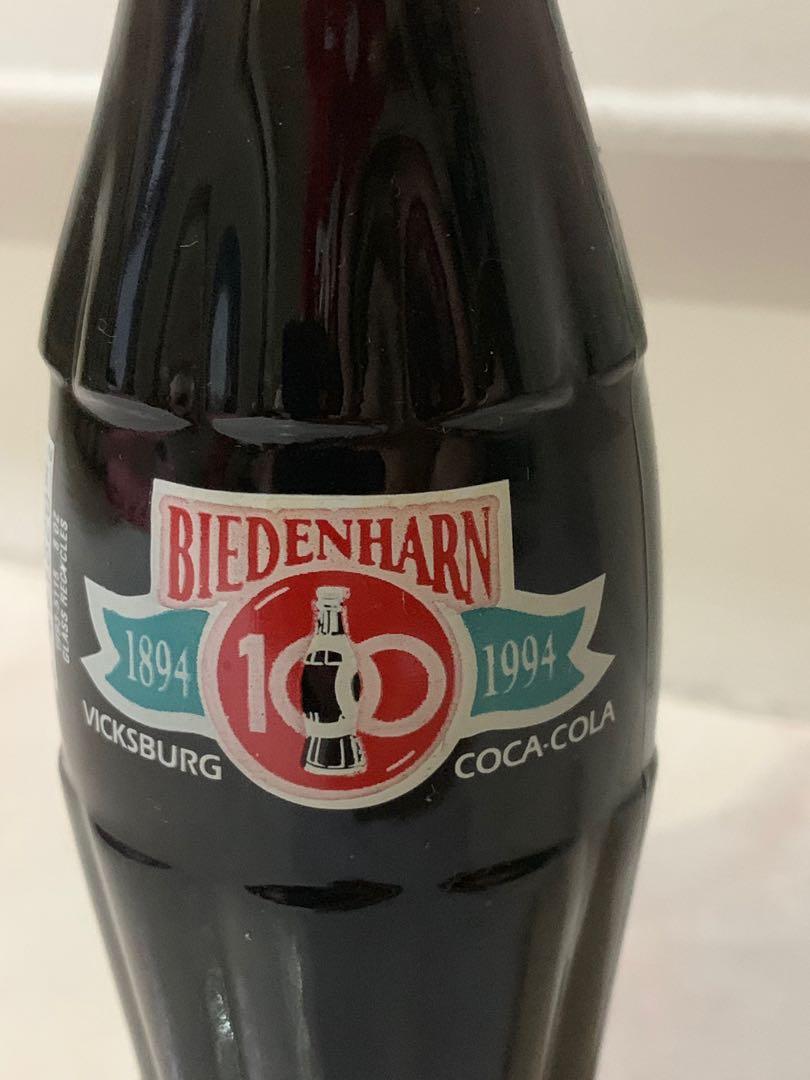 Coca Cola- 100 years 1894-1994 Joseph A.Biedenharn (First bottler of ...